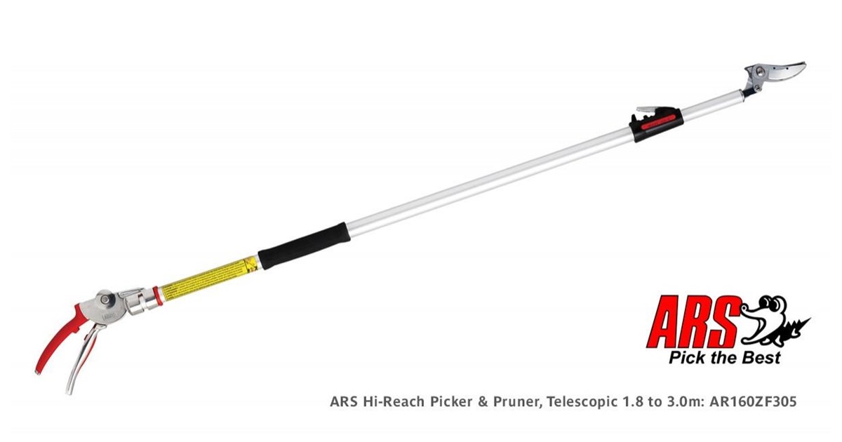 ARS TELESCOPIC CUT & HOLD PICKER/PRUNER - 1.8M TO 3.0M for sale