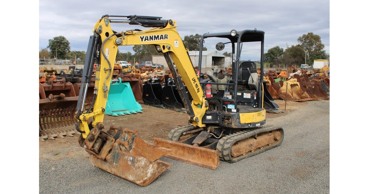2013 YANMAR VIO30-6B MINI EXCAVATOR for sale