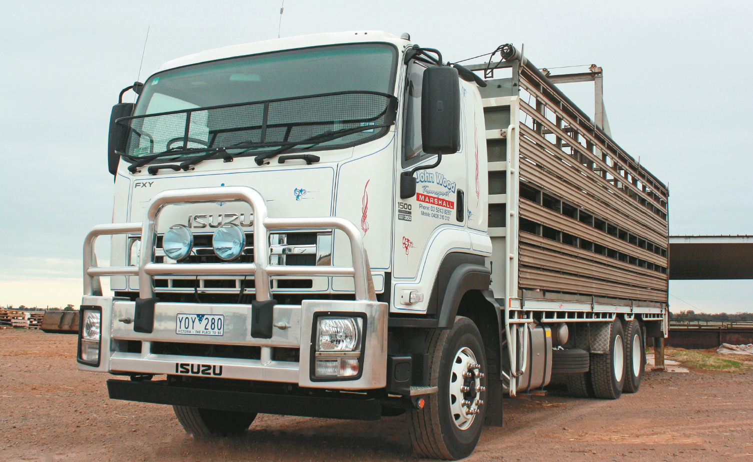 Wood Livestock Trucks