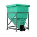 JACKY STORAGE 1,000L SIDE DISCHARGE BIN (STEEL FRAME) for sale (refcode ...