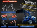 TRIDENT 35HP 4WD TRACTOR COMBO DEAL (300KG FRONT LOADER LIFT CAPACITY ...