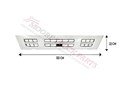 ISUZU GRILLES & FRONT PANELS Grille Assembly Wide for sale (refcode ...