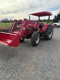 MAHINDRA 7590 92HP - TRACTOR + LOADER + GRILL GUARD + BUCKET + CANOPY ...
