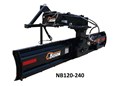 BISON 2.4M NB120 SERIES HYDRAULIC GRADER BLADE, SUIT UP TO 100HP for sale