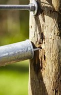 ROTECH RURAL TIMBER POST STAY KIT - 50NB (60MM O.D) for sale (refcode ...