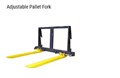BURDER ADJUSTABLE PALLET FORKS 3000 SERIES 30-45HP RANGE for sale