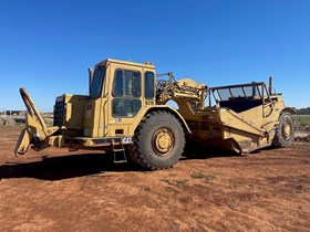 Caterpillar 633C scraper | Used Equipment Review