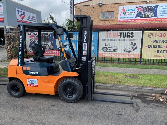 Toyota 62-7fd25 Combustion Counterbalanced for sale | Trade Plant Equipment