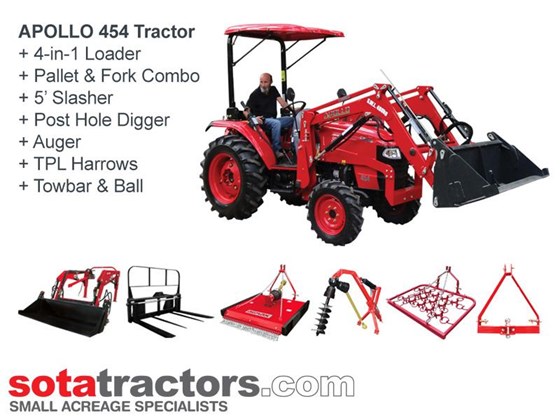Apollo 45hp Tractor - Equestrian Package Tractors for sale in ...