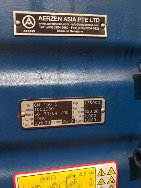Aerzen GM 150 S Dust Suppression for sale | TradeEarthmovers