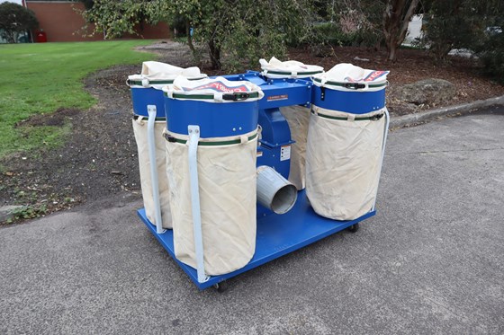 Carbatec 4 BAG Dust Collector Extractor Dust Collector for sale ...