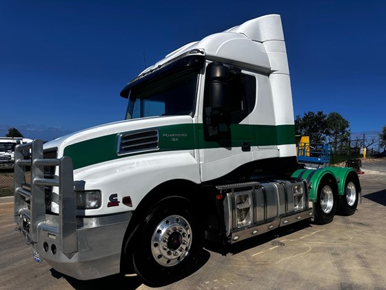 Night works close key truck stop