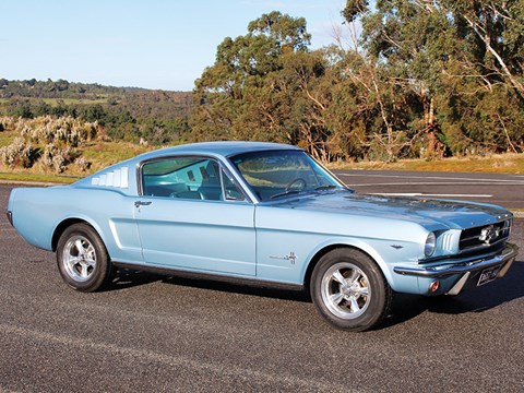 1965 Mustang Fastback Blue