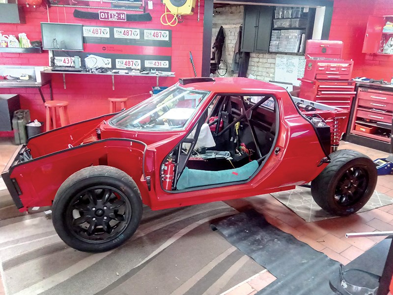 Lancia Stratos tribute rally car - Reader Resto