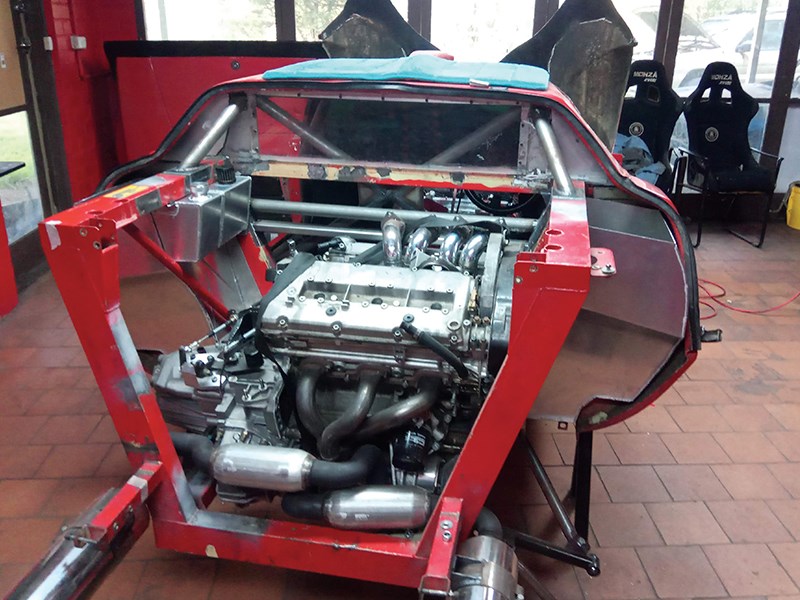 Lancia Stratos tribute rally car - Reader Resto