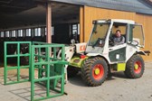 This early model Claas Ranger 928 Plus telehandler has chalked up ...