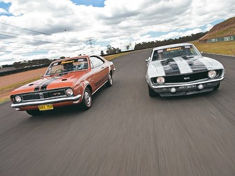 Holden HT Monaro GTS 350 v Chevy Camaro SS 350 (1969) Review