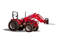 MAHINDRA 7590 92HP - TRACTOR + LOADER + GRILL GUARD + BUCKET + CANOPY