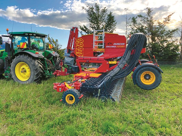 Duncan Enviro Triple Disc Drills Fieldays 2023
