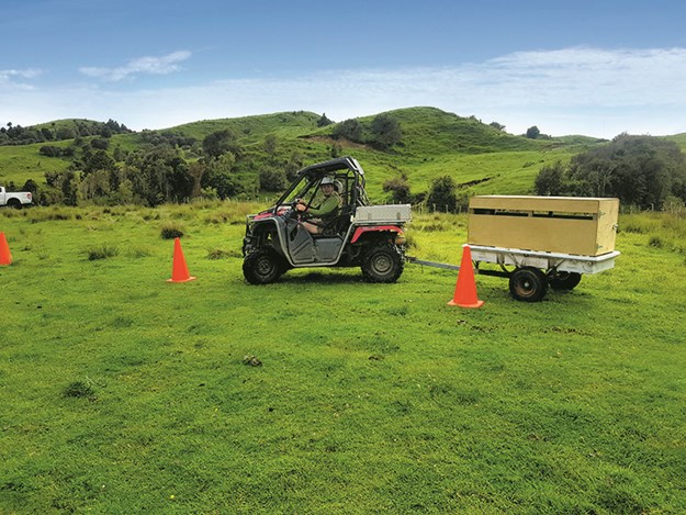Farm bike and vehicle safety feature