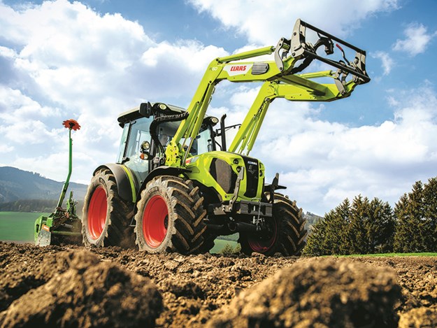 Claas Axos tractors new release