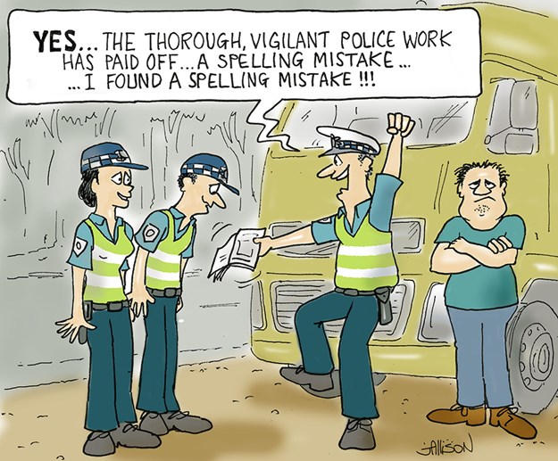 Pedantic police a truck industry turnoff | News