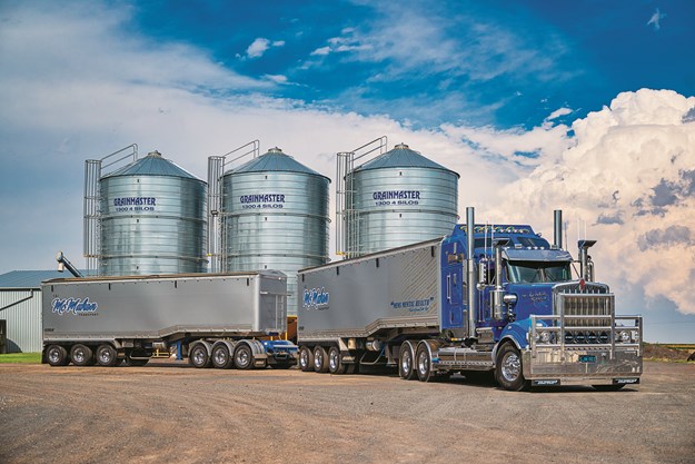 The big blue rig with a cause