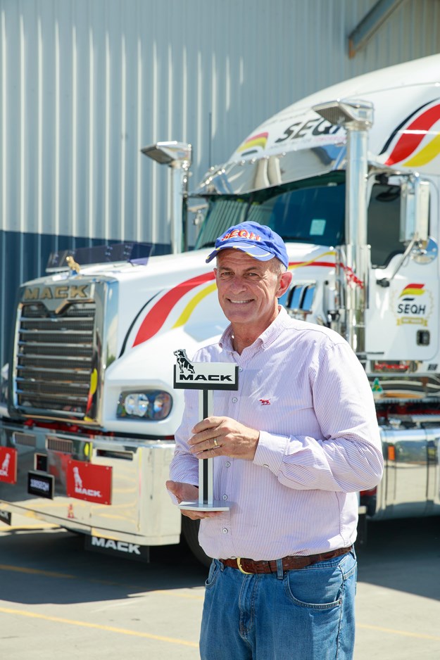 Queensland operator celebrates order of 100th Mack