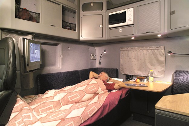 Bedtime stories: a history of the sleeper cab