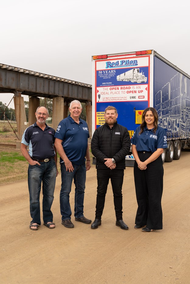 Rod Hannifey teams up with GME to tackle truckie mental health