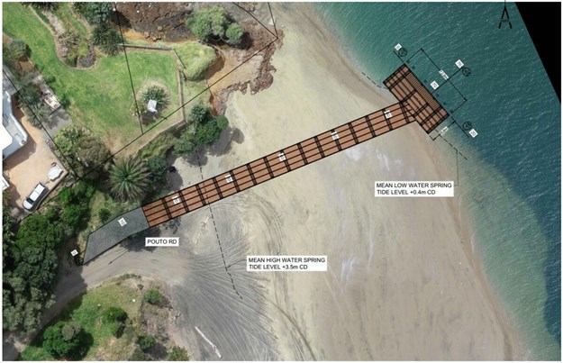 Poutō Wharf works get set to kick off