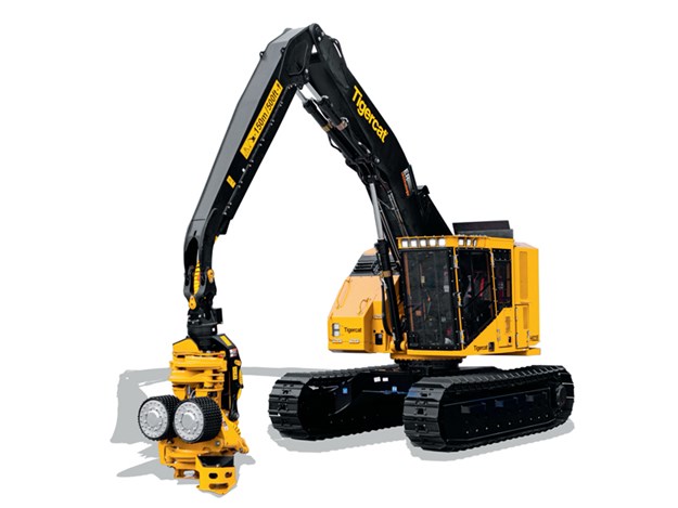 Tigercat unveils new track feller buncher - TradeEarthmovers