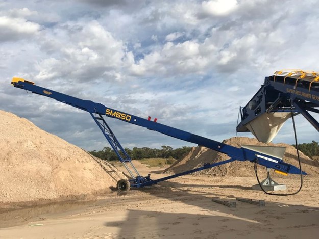 Precisionscreen’s heavy-duty mobile conveyors keep it moving ...