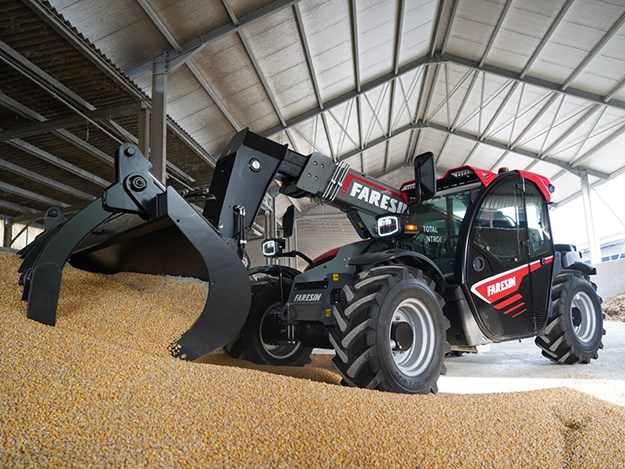 Faresin telehandler is compact but advanced