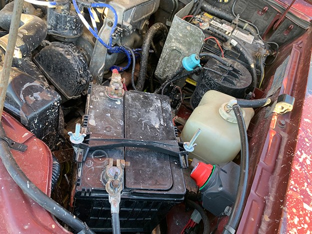 Trek-ready in the Pajero - Our Shed