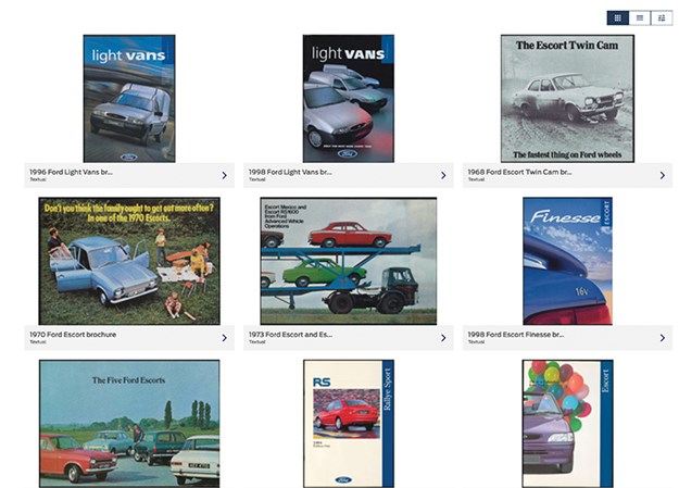 Ford history available online