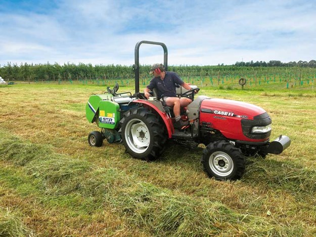 Mini balers help Hawke's Bay farmer achieve big results