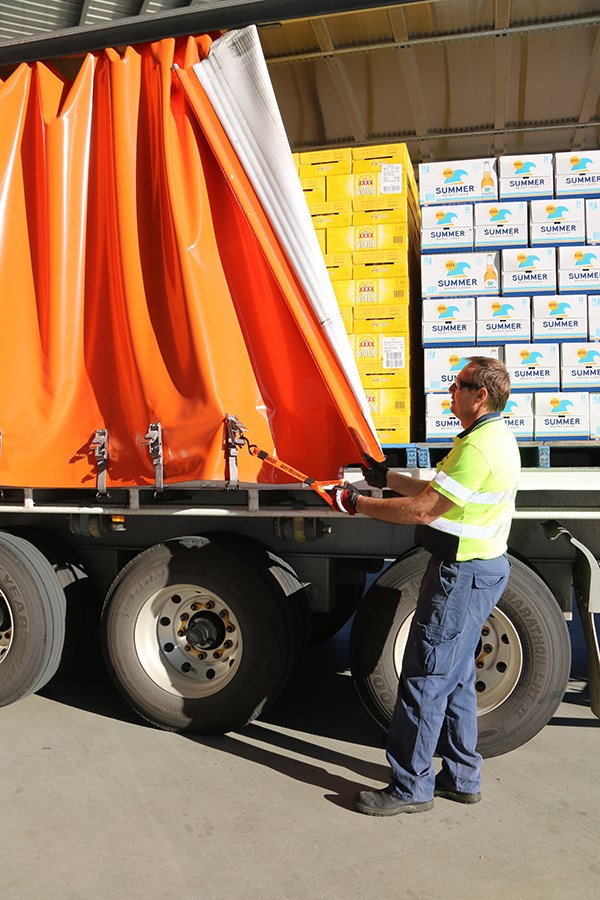 Strap to reduce tautliner related injuries | News