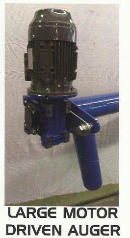 BAMAWM 5" (4M) GRAIN AUGER TO SUIT ELEC & HYD ROLLER MILLS (MOTOR NOT INCL)