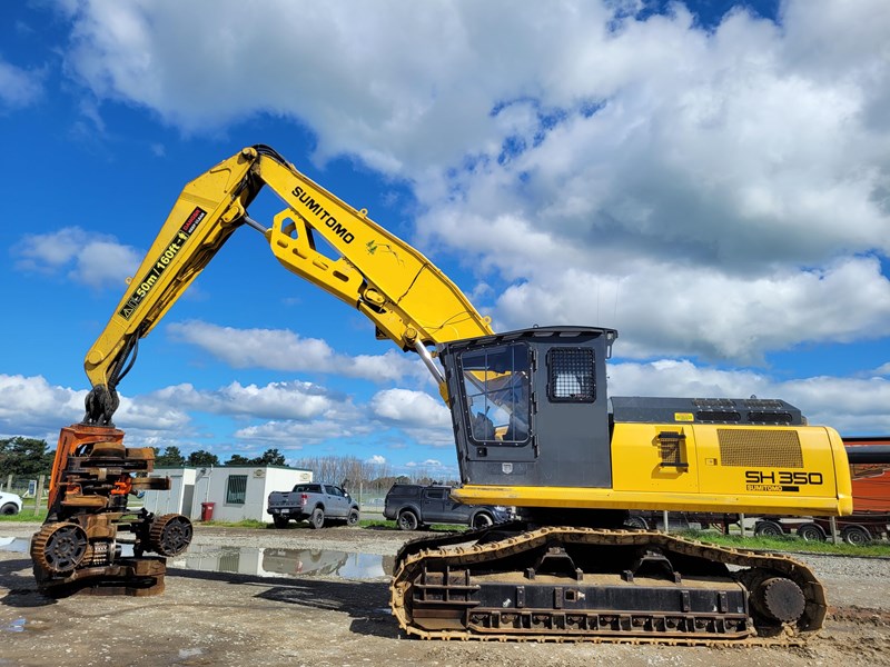 2017 SUMITOMO SH350-5 Southstar QS630 Processor Head