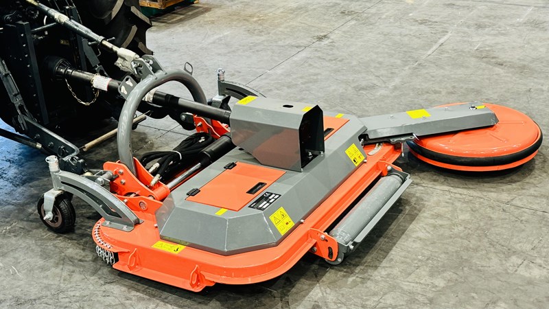 2024 TRIDENT PTO 5FT ROTARY MOWER WITH SWING ARM