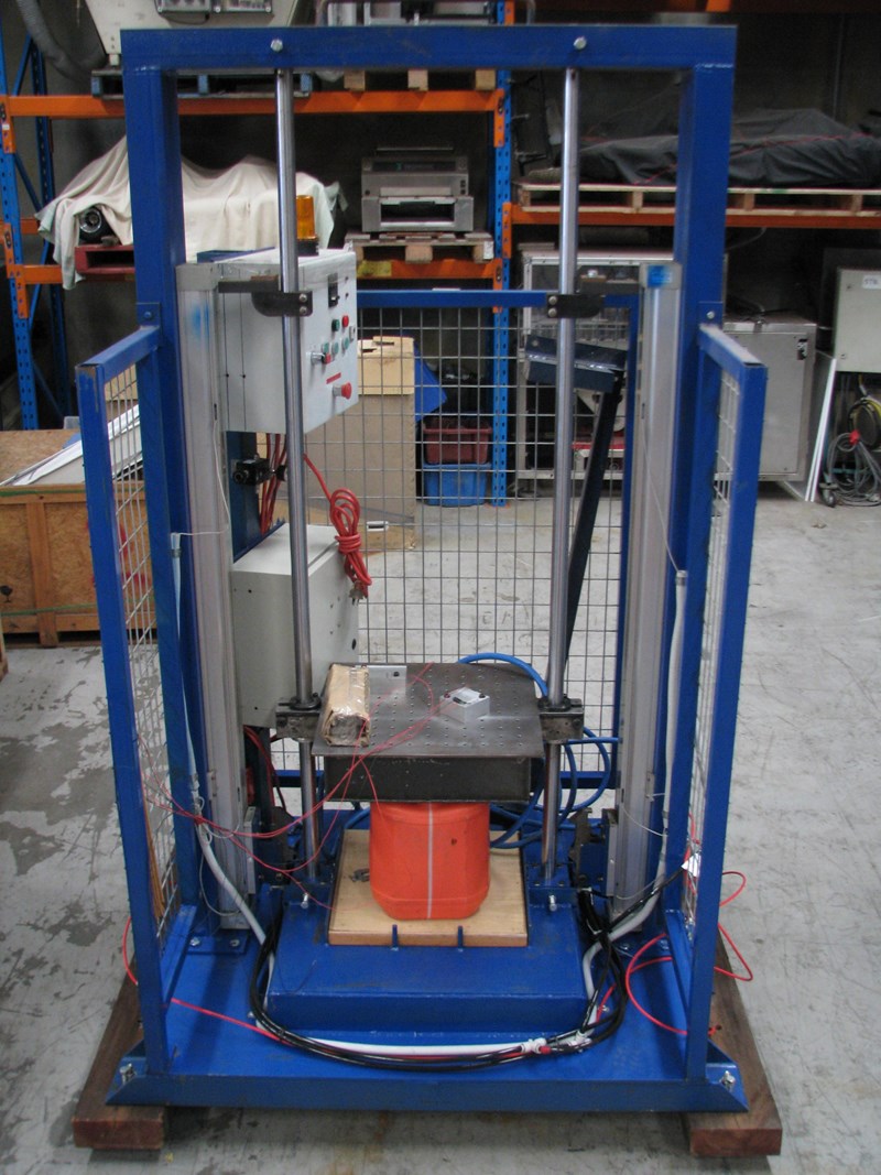 CUSTOM BUILT DROP TEST TESTER RIG MACHINE