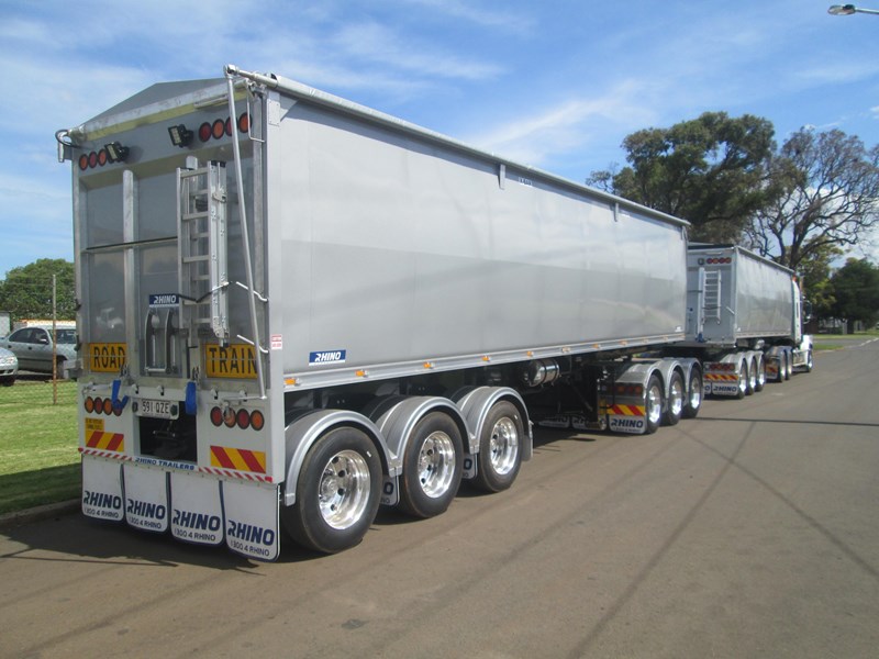 2024 RHINO TRIAXLE B DOUBLE/ ROAD TRAIN