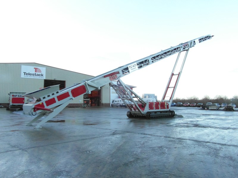 2020 TELESTACK TCL-431 TRACKED MOBILE STACKER STOCKPILE CONVEYOR