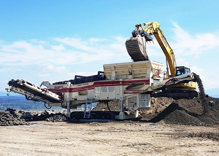 2020 MDS M515 TRACKED HEAVY DUTY ROCK TROMMEL