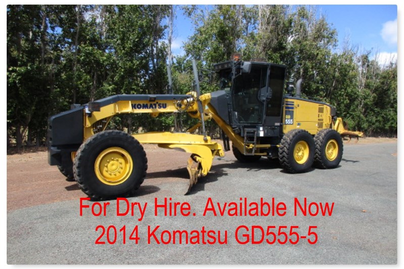 2014 KOMATSU GD555-5