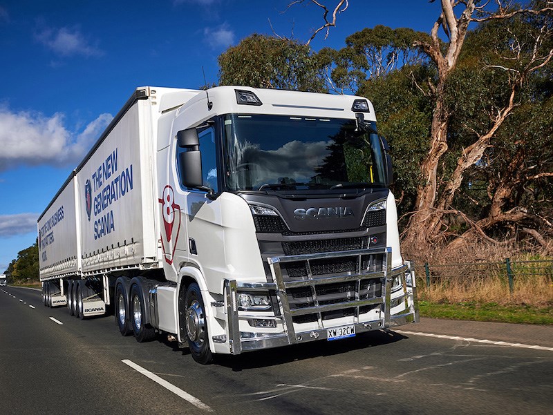 Scania talks sales with release of interim results
