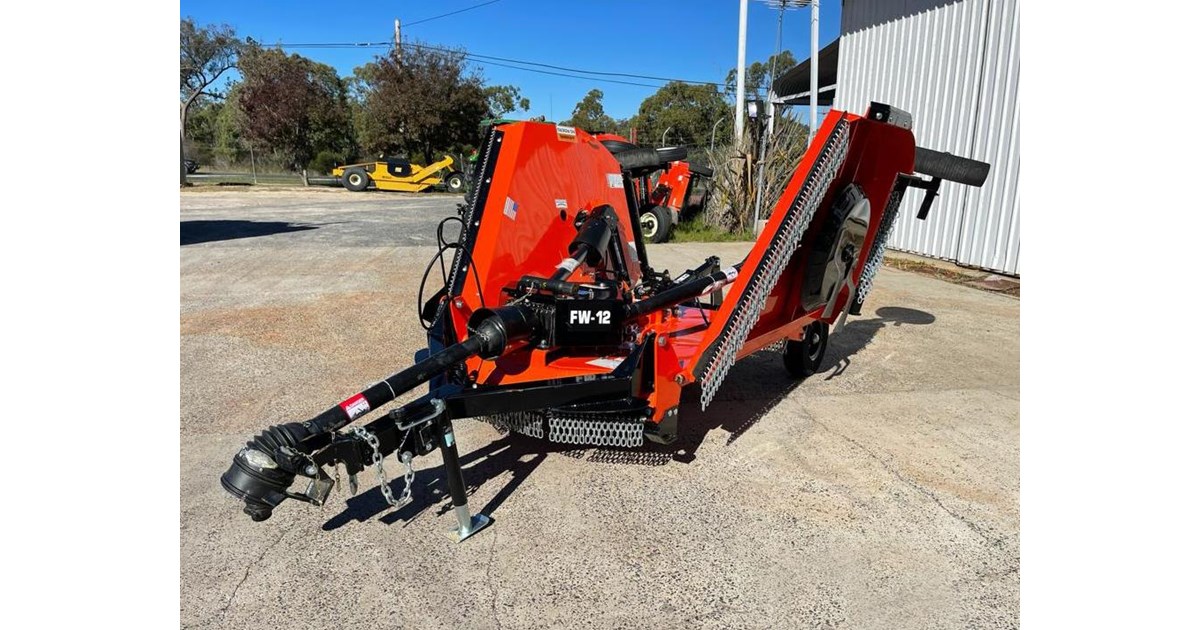 2024 TITAN / IRONCRAFT FW12 New Flex Wing Folding Slasher 12' foot [540 ...