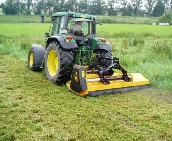 MUTHING MU-M 250 MULCHER 150HP WITH HYDRAULIC SIDE SHIFT FRONT & REAR ...