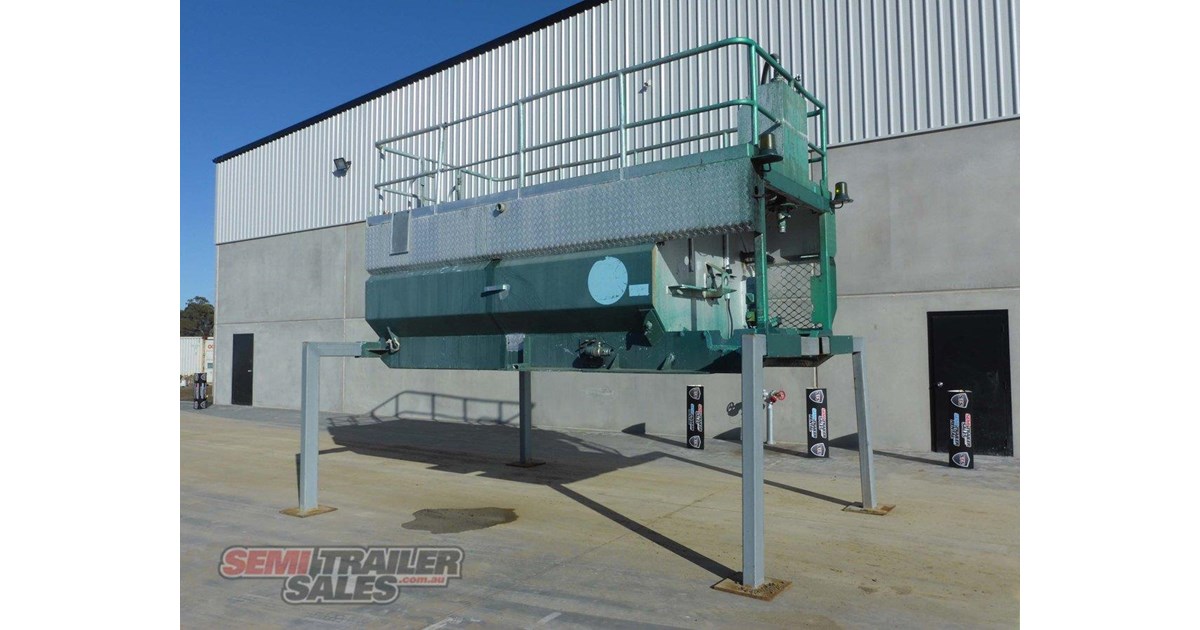 2000 CUSTOM ALUMINIUM SKID MOUNTED WATER TANK for sale